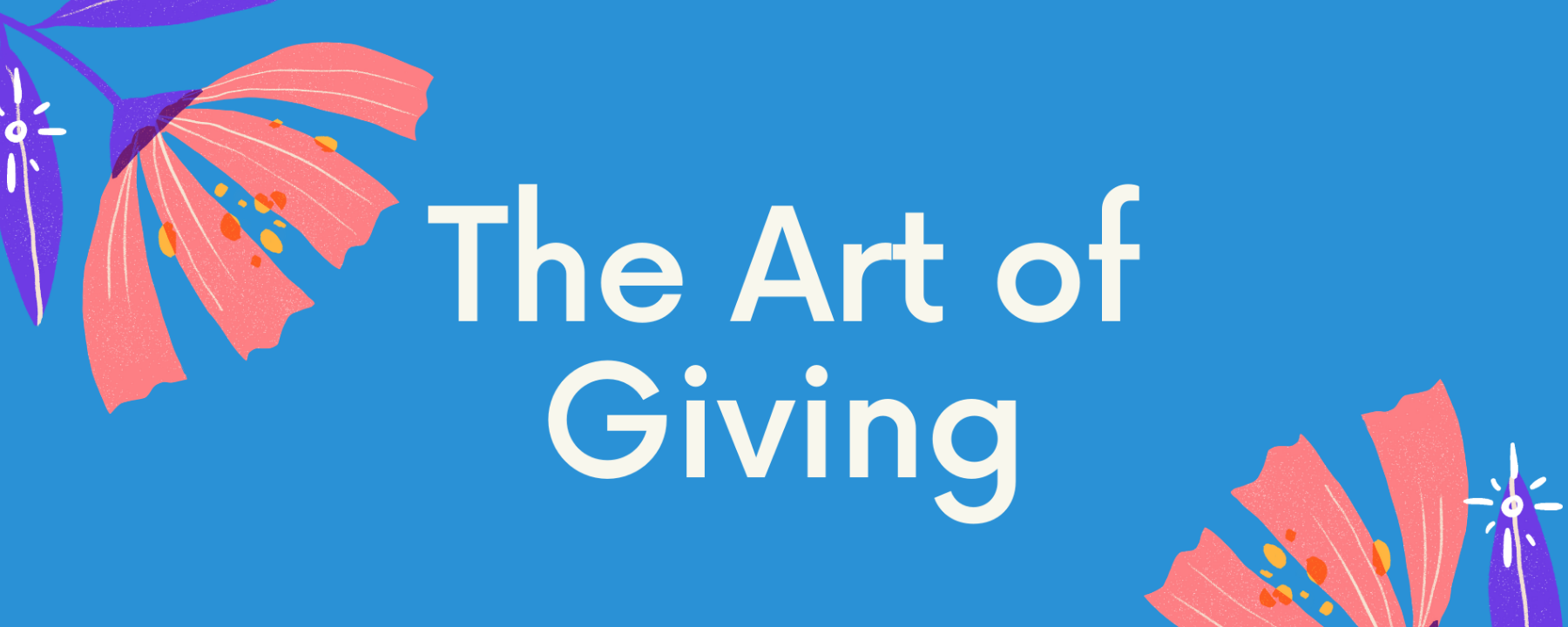 The Art of Giving – The Jordan Valley