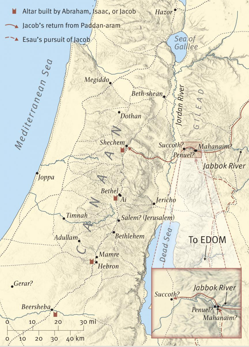 Genesis 32 & 33 – The Pacifier – The Jordan Valley