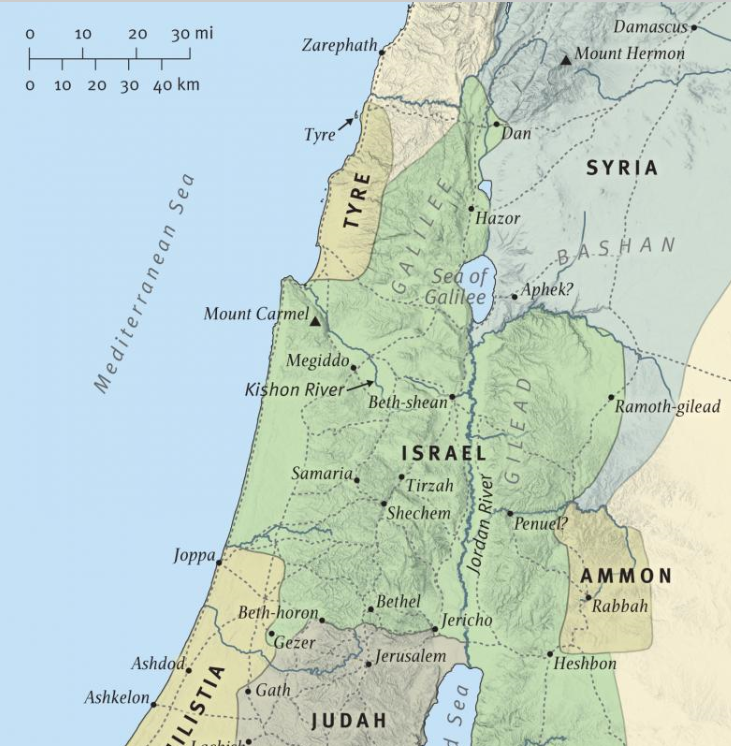 The Man of God from Tishbe – (1 Kings 17) – The Jordan Valley